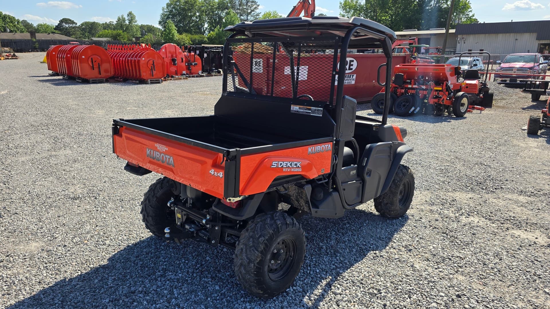 Kubota RTV-XG850G-A 4WD Gas Utility Vehicle - Tuscaloosa Tractor, Inc.